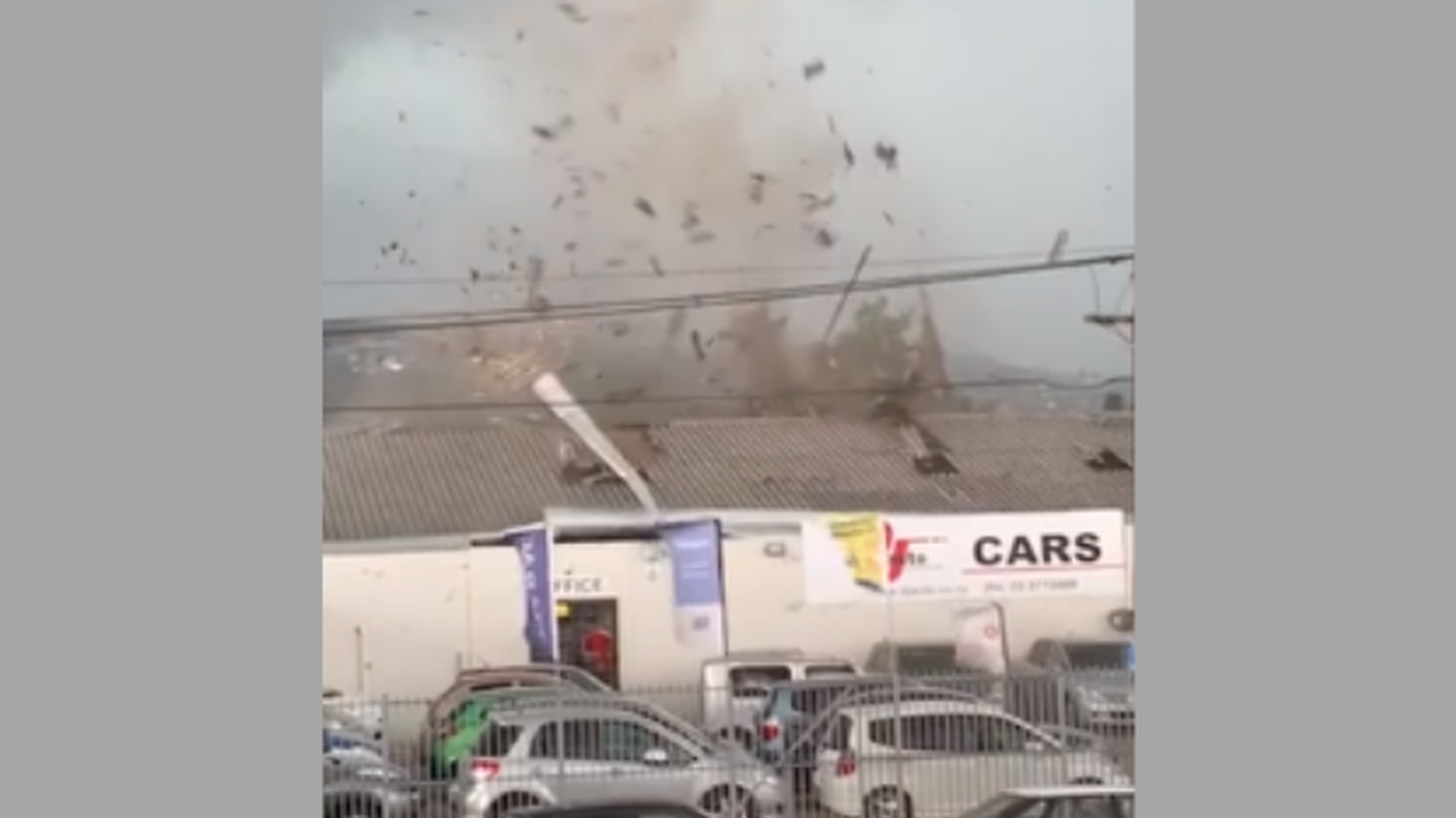 Autofile News Massive Clean Up For Car Business After Tornado Hits
