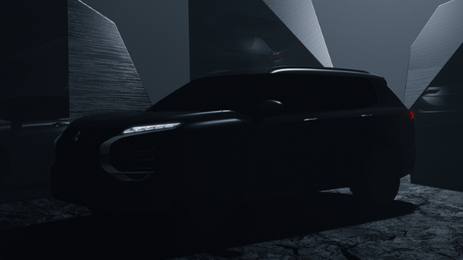Autofile News Mitsubishi Teases New Suv