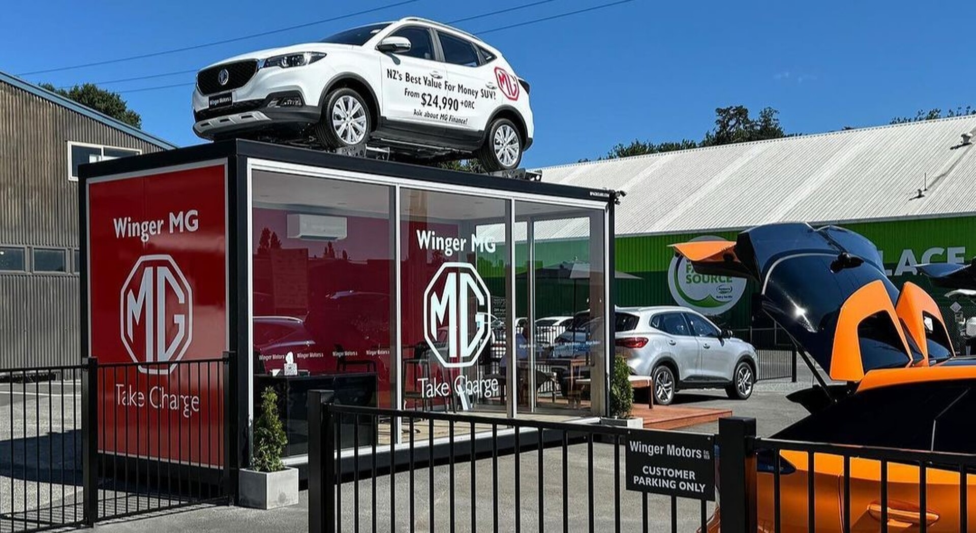 Autofile News Pop Up Dealership For Mg
