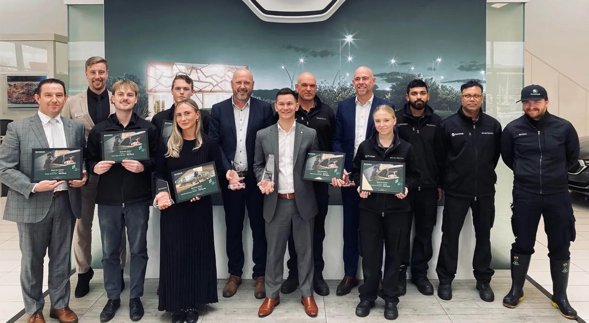 Autofile News Miles Skoda Wins Top Dealer Title