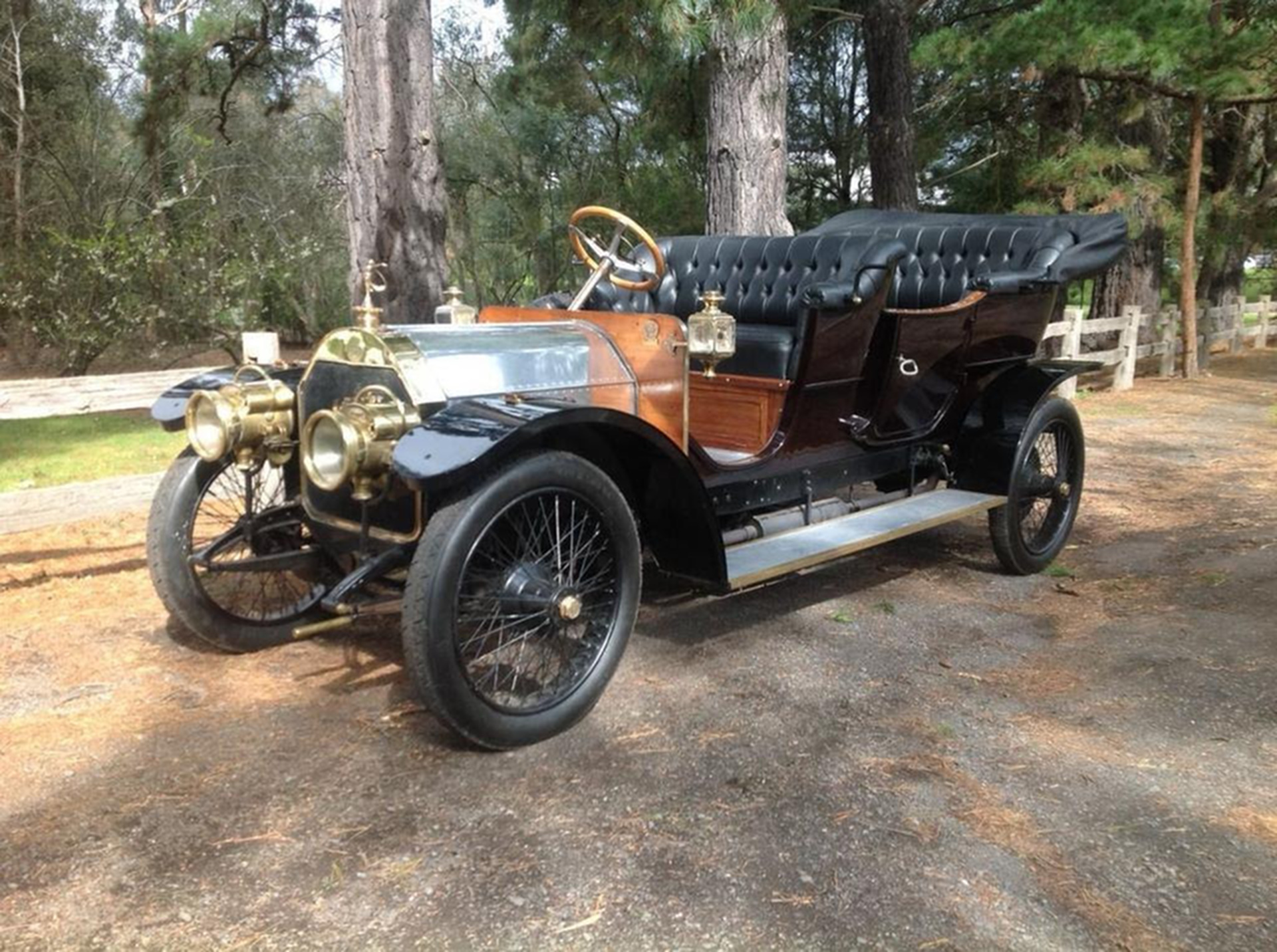 Autofile - News / 1909 Mercedes used on farm