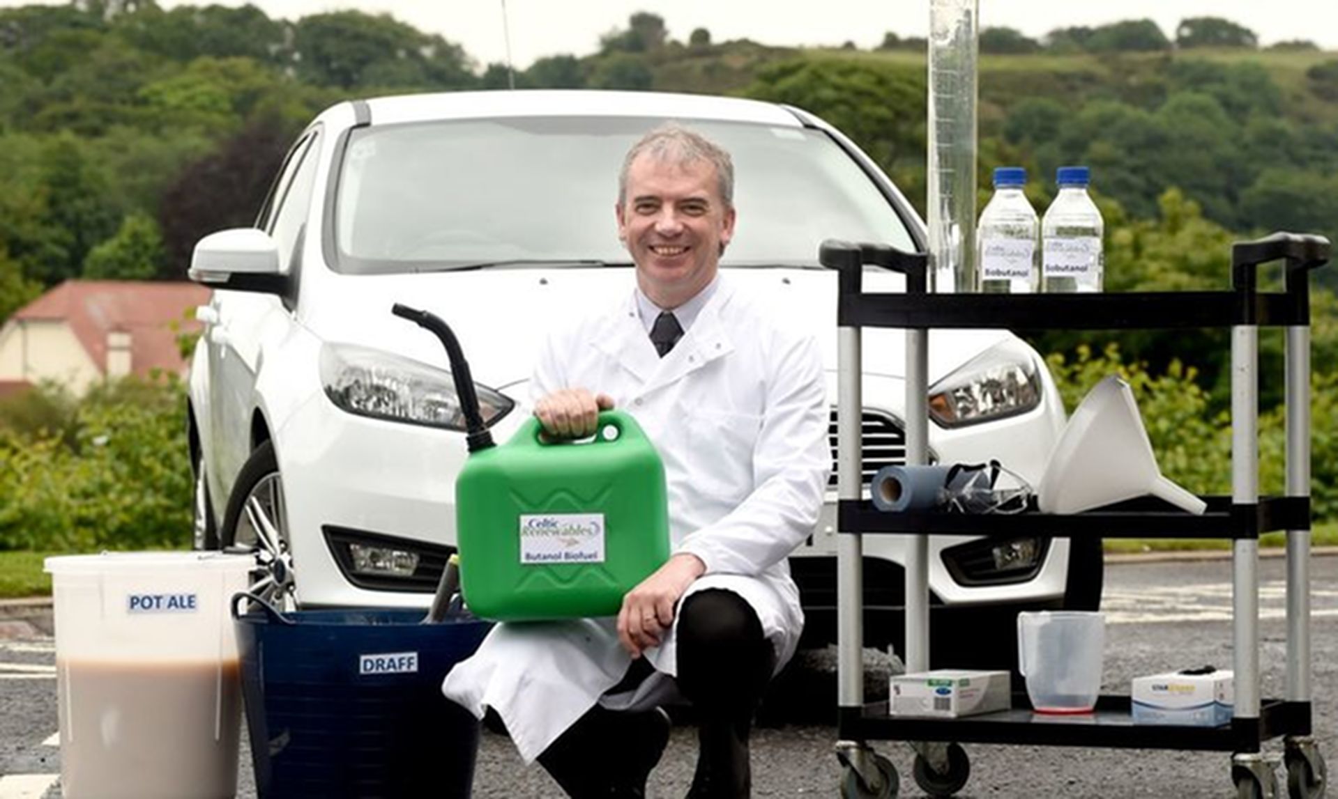 Autofile - News / First whisky-powered car hits the road