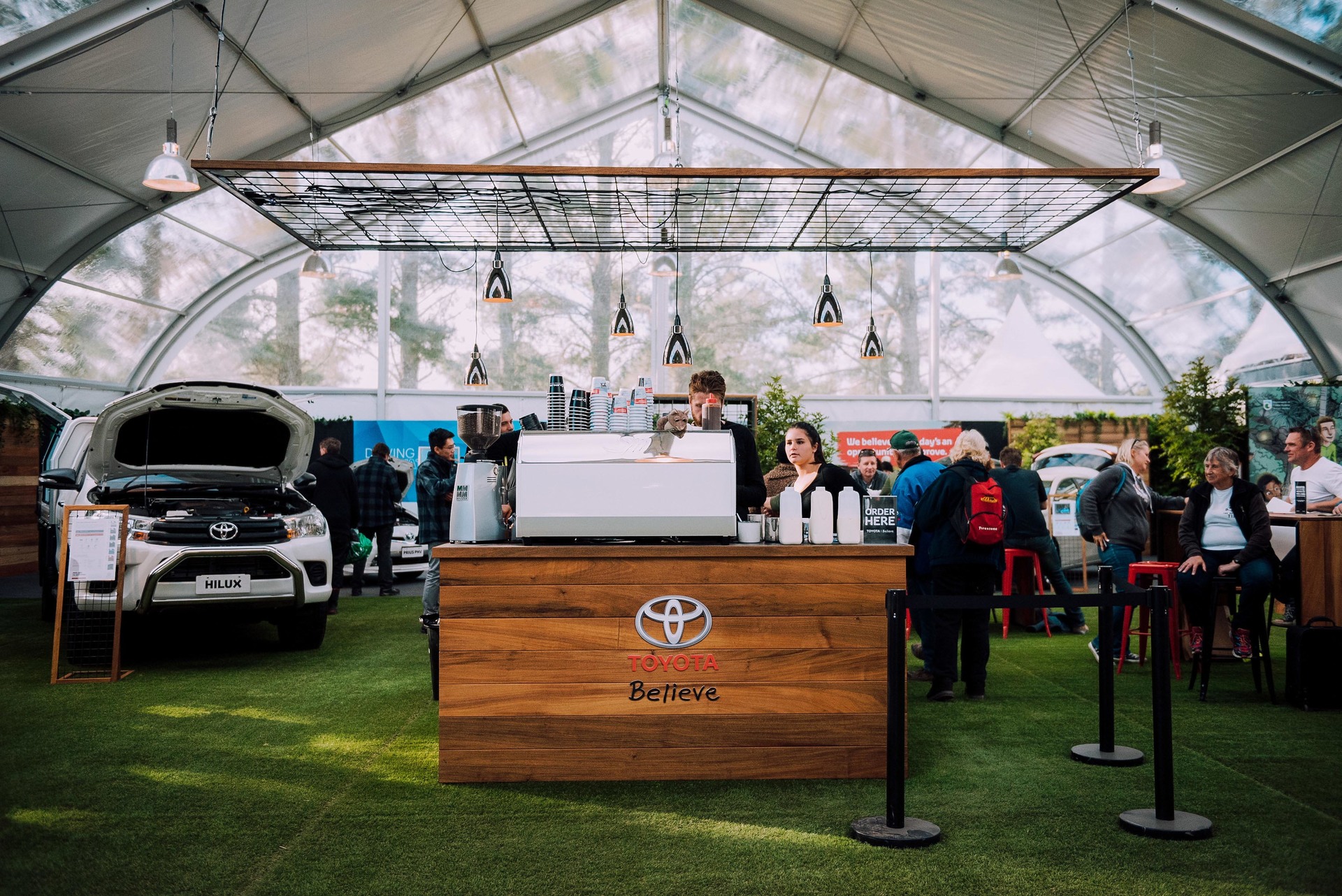 Autofile - News / It`s game on at Toyota’s Fieldays stand