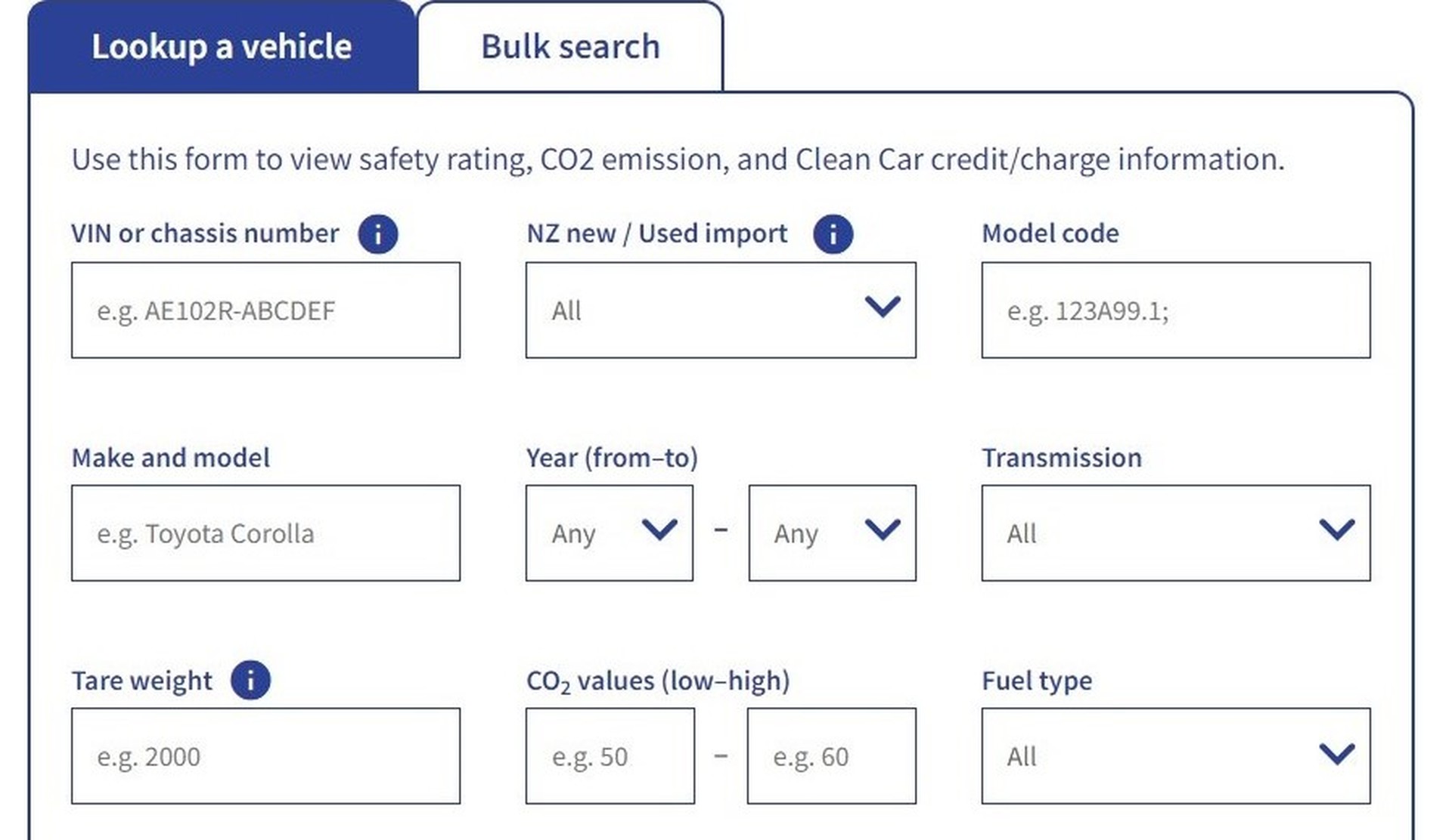Autofile - News / Changes to CCS system