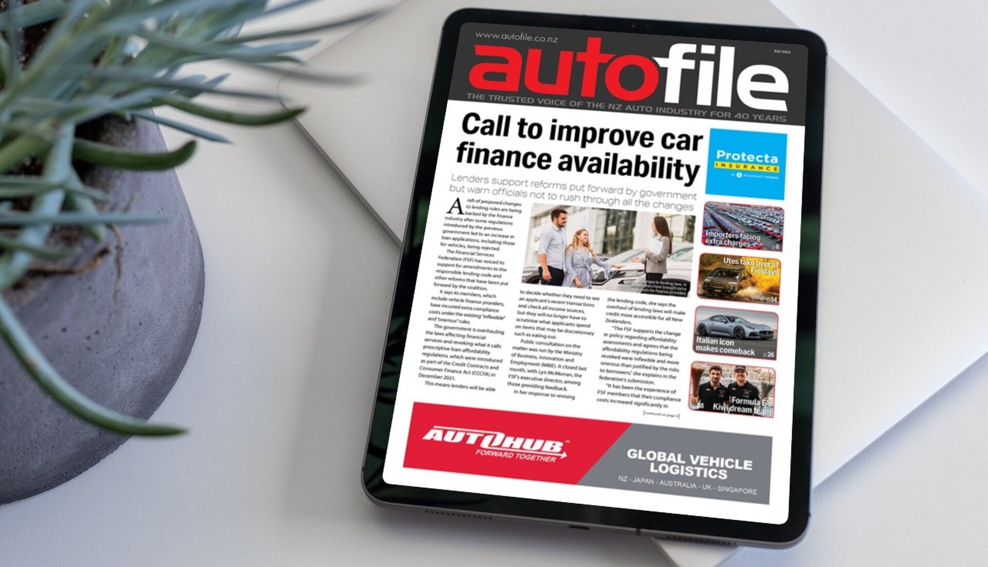 Autofile - News / July issue out now